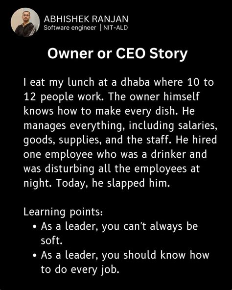 abhishek ranjan on linkedin story