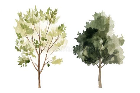Watercolor Tree Elevation Stock Photos Free Royalty Free Stock Photos From Dreamstime