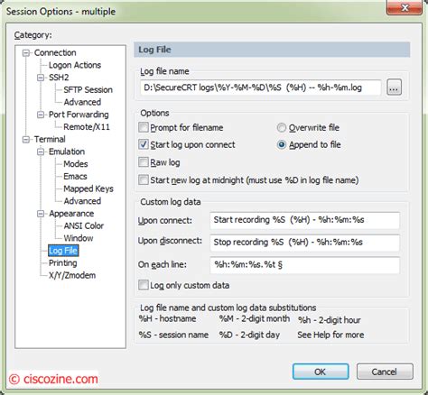 How To Log Everything With Securecrt Ciscozine
