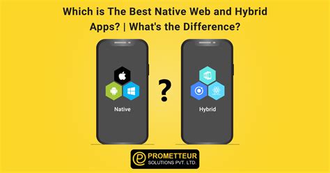 Native Vs Hybrid Vs Web Apps What S The Difference Comparison