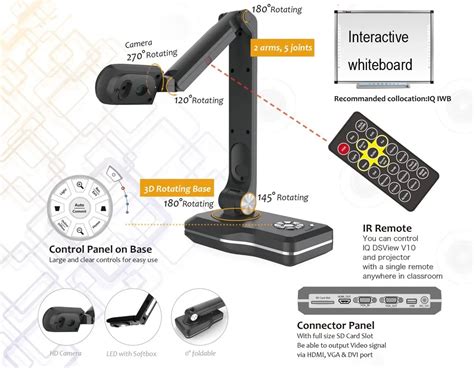 Visualizer Off Line Interactive Classroom Document Camera Visual