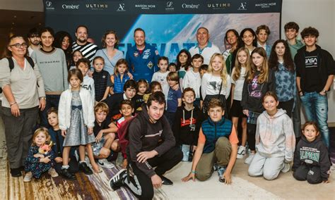 nasa astronaut visited monaco to bring awareness to peace and unity