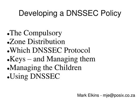 Ppt Developing A Dnssec Policy Powerpoint Presentation Free Download Id 6427686