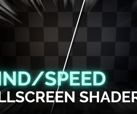 Artstation Speedwind Fullscreen Shader Fullscreen Effects Game