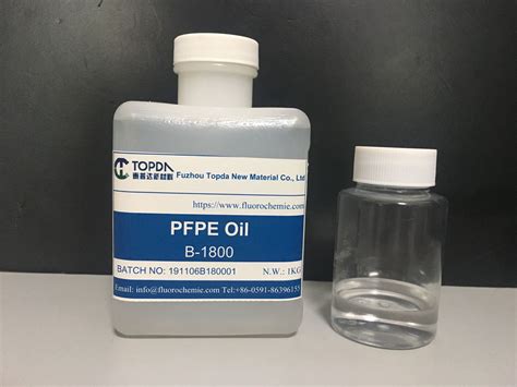 Pfpe Oil B 1800 Fluorosilicones Pfpe Oils Ptfe Micropowders Hydrofluoroethers