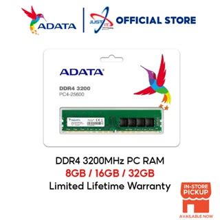 ADATA 8GB / 16GB / 32GB DDR4 3200MHZ PC RAM | Shopee Malaysia