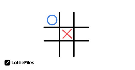 free tic tac toe 1 animation by talha akbar lottiefiles