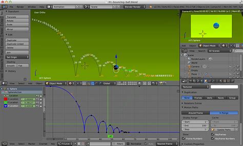 Animation Basics — Bouncing Ball Cg Cookie