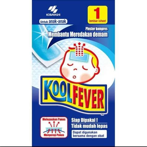 Jual Kool Fever Cooling Gel Sheet 1s Shopee Indonesia