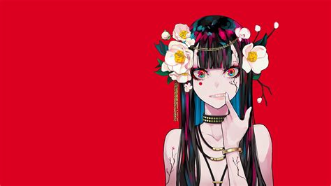 Anime Girl Red Wallpapers Top Free Anime Girl Red Backgrounds