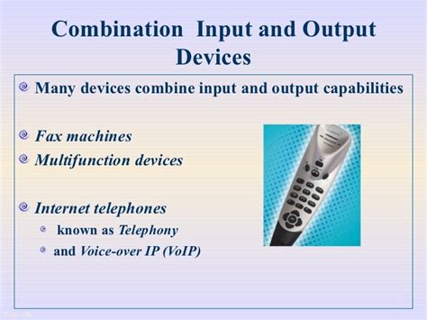 Put And Output Devices