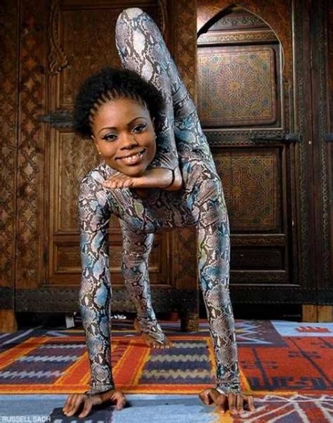 Flexible Woman She Has No Bones Or What