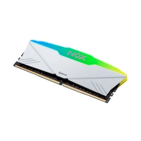 Ram Desktop Apacer Ddr4 8g 3200 Oc Nox Rgb White Aura 2 1 X 8gb Ddr4 3200mhz Ah4u08g32c28ynwaa 1