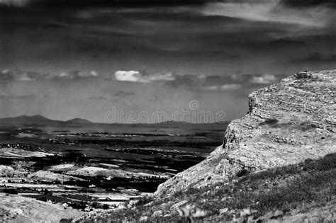 Landscape Of Mount Arbel Above The Sea Of Galilee Northeast Israel