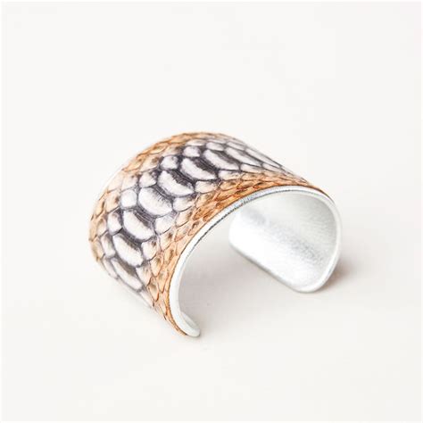 Dive Into Fall With A Statement Piece Our Python Cuff Will Do The Trick