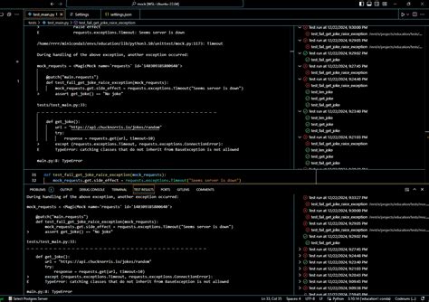 Unit Testing Why Does A Second Window Open When A Test Fails In Vscode Stack Overflow