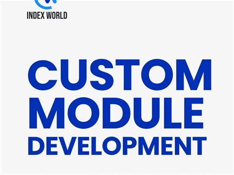Custom Module Development In Odoo Upwork