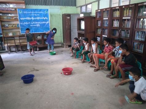 ကျောက်တံခါးမြို့နယ် ပြည်သူ့စာကြည့်တိုက်တွင် ၇၄ နှစ်မြောက် လွတ်လပ်ရေးနေ့ အထိမ်းအမှတ် အားကစားပ