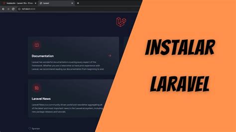 Como Instalar Composer Y Laravel 10 Youtube