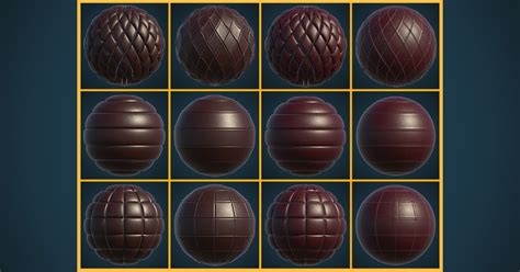 Pbr Leather Bundle Urp Displacement 2d Textures And Materials Unity Asset Store