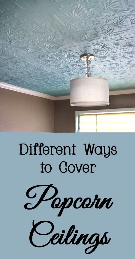 Ways To Cover Popcorn Ceiling How To Cover Popcorn Ceiling With Beadboard Planks Diy