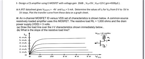 Answered 1 Design A CS Amplifier Using E MOSFET Bartleby