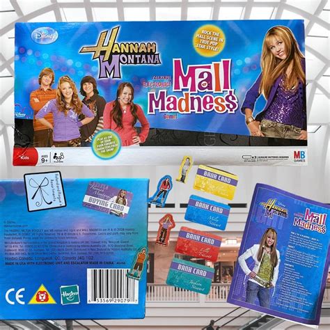 Hasbro Hannah Montana Board Games Mercari