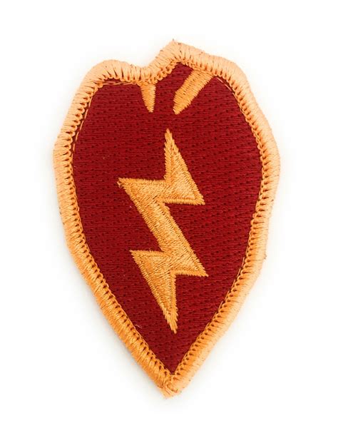 U S Army 25th Infantry Division Sew On Agsu Color Patch Each Sta Brite Insignia Inc