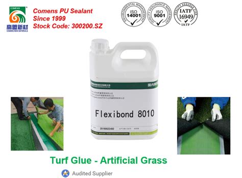 Two Component No Solvent Artificial Grass Glue Pu Adhesive For Asynthetic Turf Flexibond 8265l