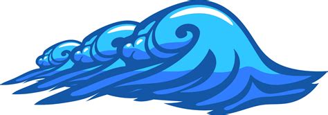 Cartoon Waves Pngs For Free Download