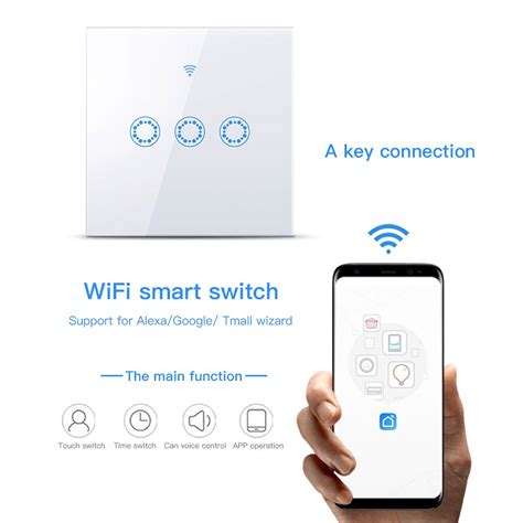 1 2 3 Gang Smart Wifi Light Switch Interruptor Tou Grandado
