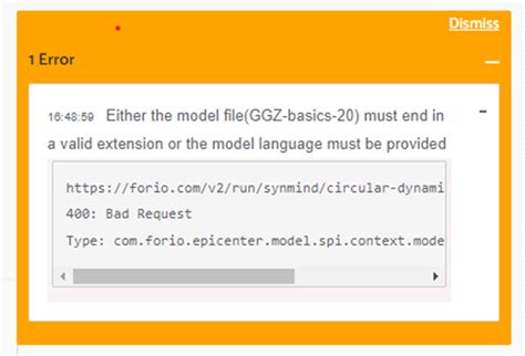 Problem With Model Forio Epicenter Support