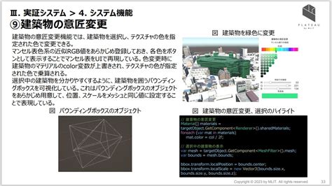 Project PLATEAU on Twitter PLATEAU GitHubにて景観計画の立案や開発計画の説明等を効率化高度化する景観まちづくり支援ツールをUnityの