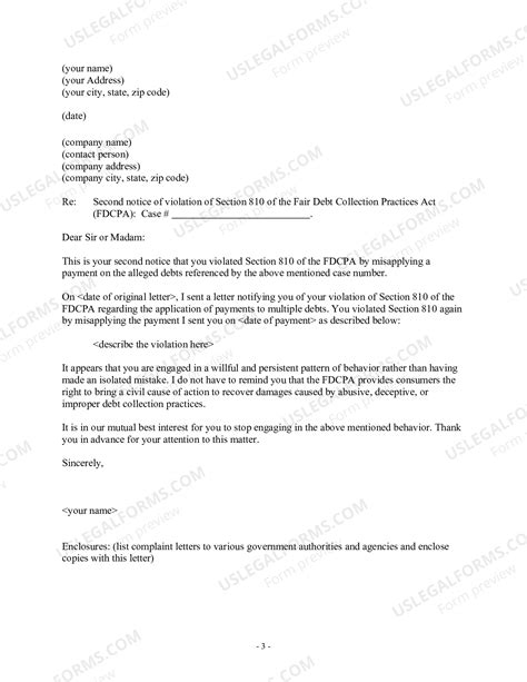 Debt Letter Paid In Full Us Legal Forms