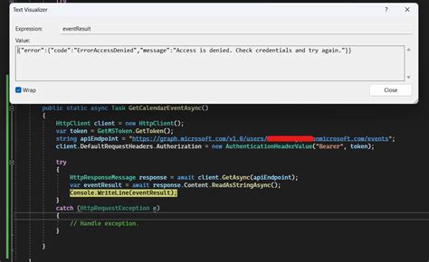 Microsoft Graph Get Outlook Calendar Events 403 Microsoft Qanda