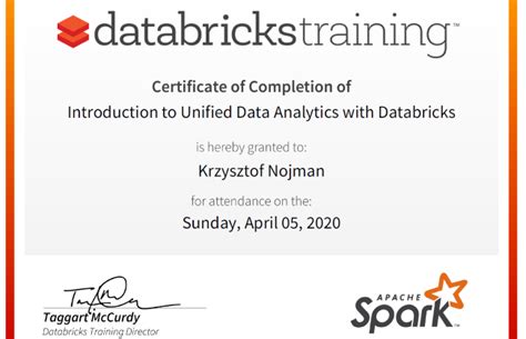 Databricks Certification