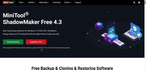 Minitool Shadowmaker 43 Review Fast Backup Folder Sync And Recovery Utility