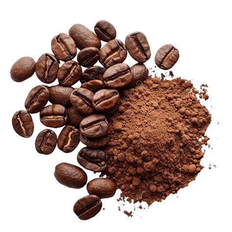 Granos De Café Café En Polvo Png Dibujos Marrón Café Granos De Café