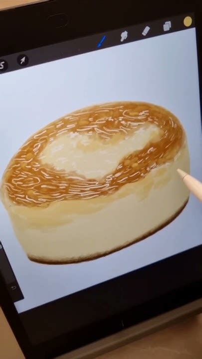 치즈케이크 그리기 그림 일러스트 드로잉 프로크리에이트 Procreate 아이패드그림 아이패드드로잉