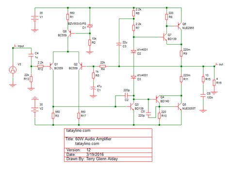 Audio Amplifier Design Tataylino Com