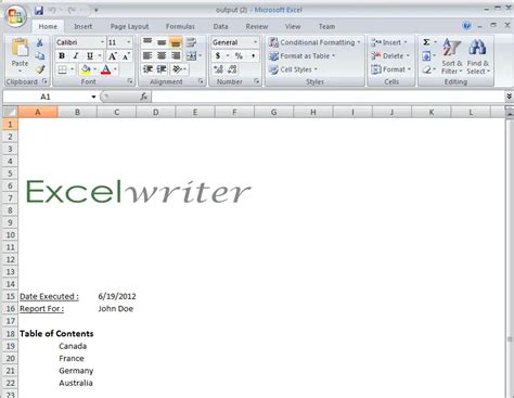 How To Cover Page Excel Create Techyv Com