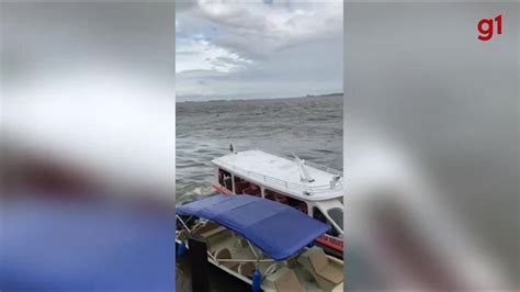 VÍdeo Lancha Naufraga No Rio Tapajós Em Santarém E Passageiros Vivem