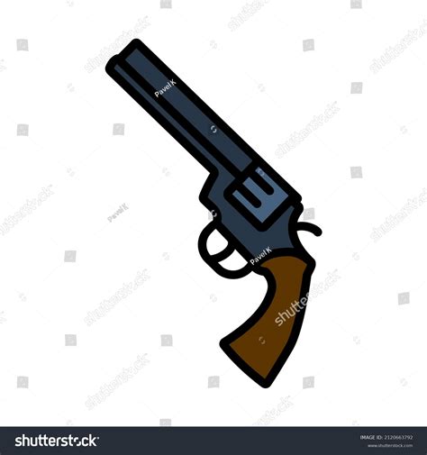 Revolver Gun Icon Editable Bold Outline Stock Vector Royalty Free 2120663792 Shutterstock Revolver Gun Icon Editable Bold Outline Stock Vector Royalty Free 2120663792 Shutterstock