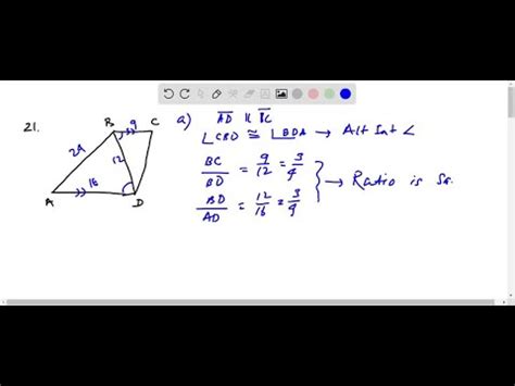 Given AD BC A B B C A D D B Enda YouTube