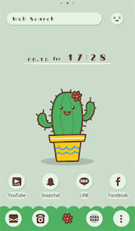 Android 용 Cutie Cacti Theme Home 다운로드