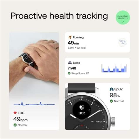 Withings Scanwatch Hybrid Smartwatch Im Ekg Uhr Vergleich 2024