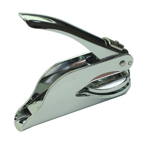 Custom Portable Pliers Stamping Convex Concave Mold Embossed Seal Logo Paper Card Stamp Diy