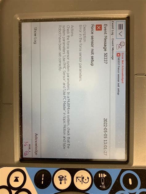 Error 50337 Force Control Not Setup — Abb Robotics User Forums