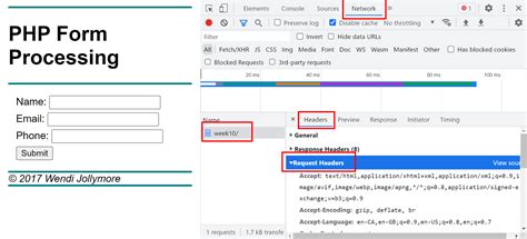 Terminal Learning Processing Form Submission