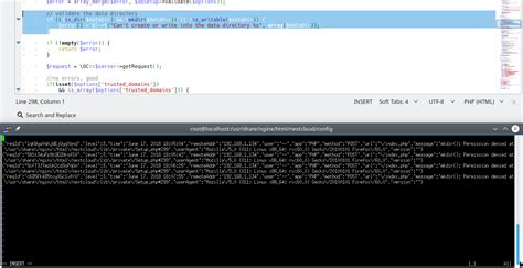 Cant Create Or Write Into The Data Directory Medianextclouddrivedata Rnextcloud